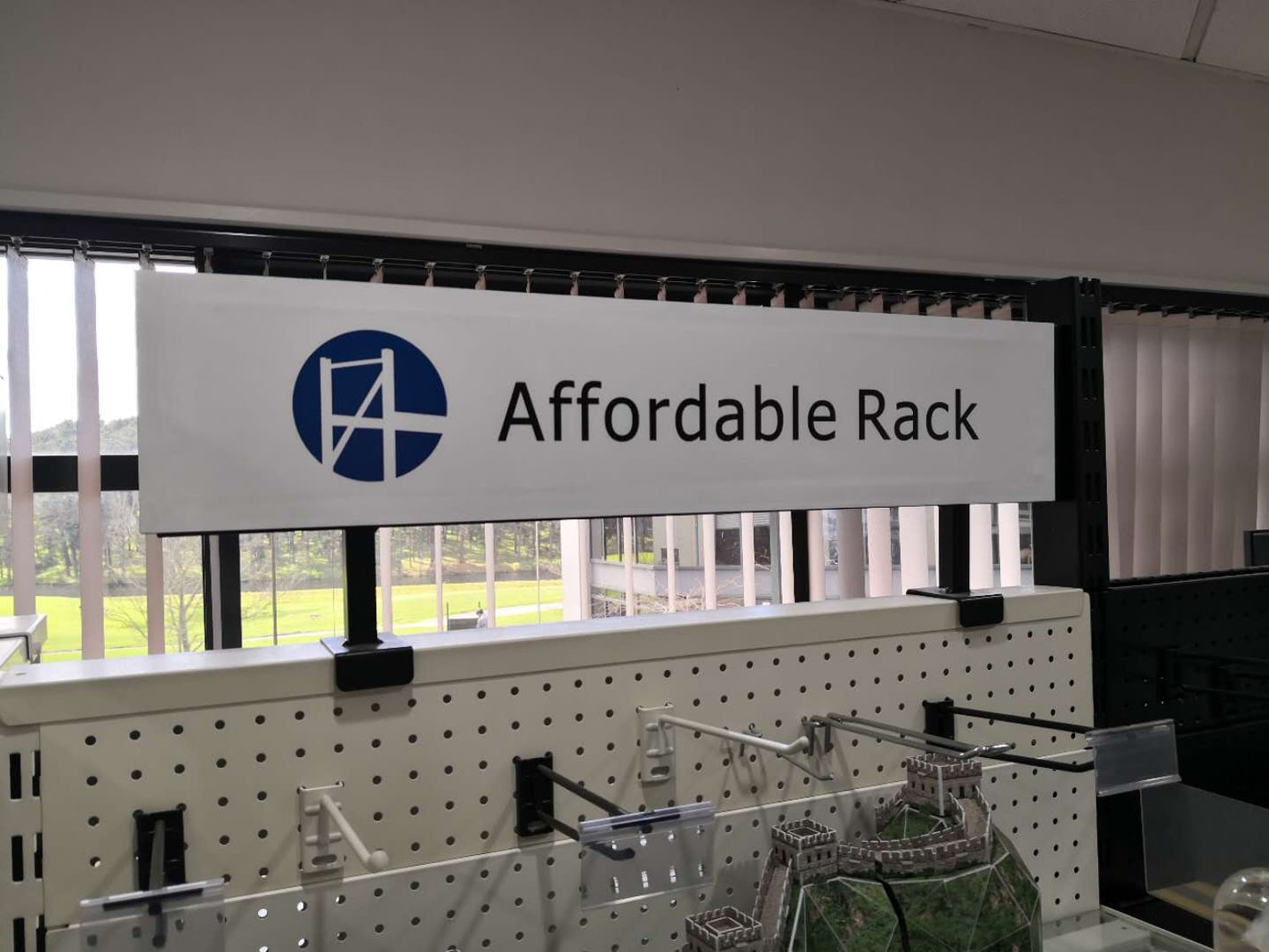 Ad Panel For Retail Shelving (AP800) – Affordable Rack