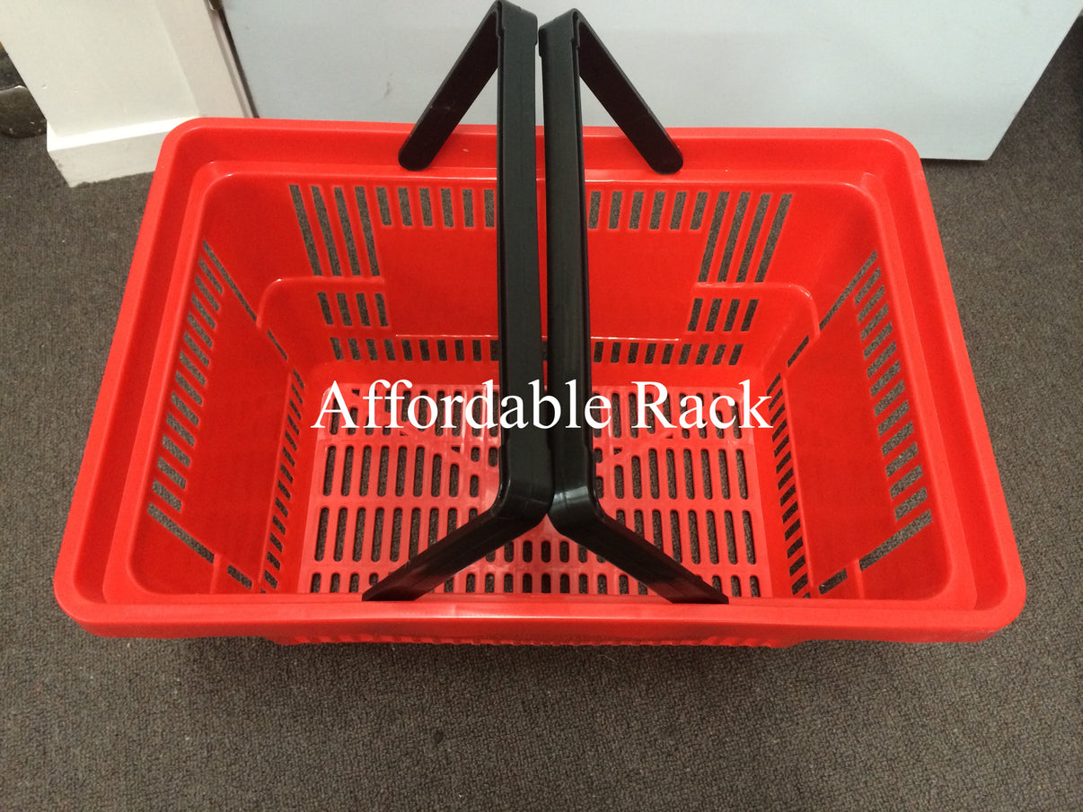 25L Shopping Basket with Handle – Affordable Rack