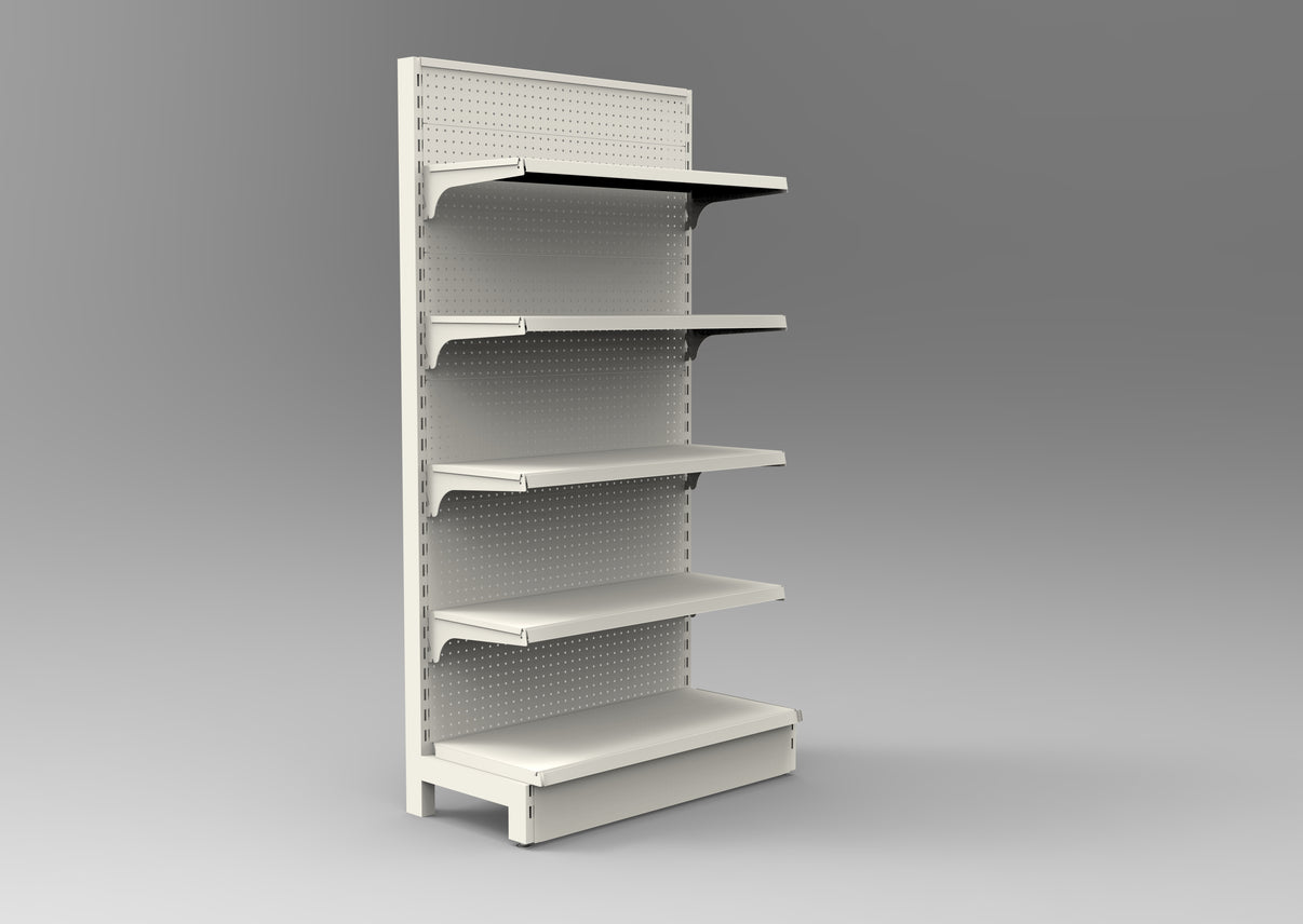 1800mm(H)x1200(W)x500(D), Single Side Shelving (AF02S) – Affordable Rack